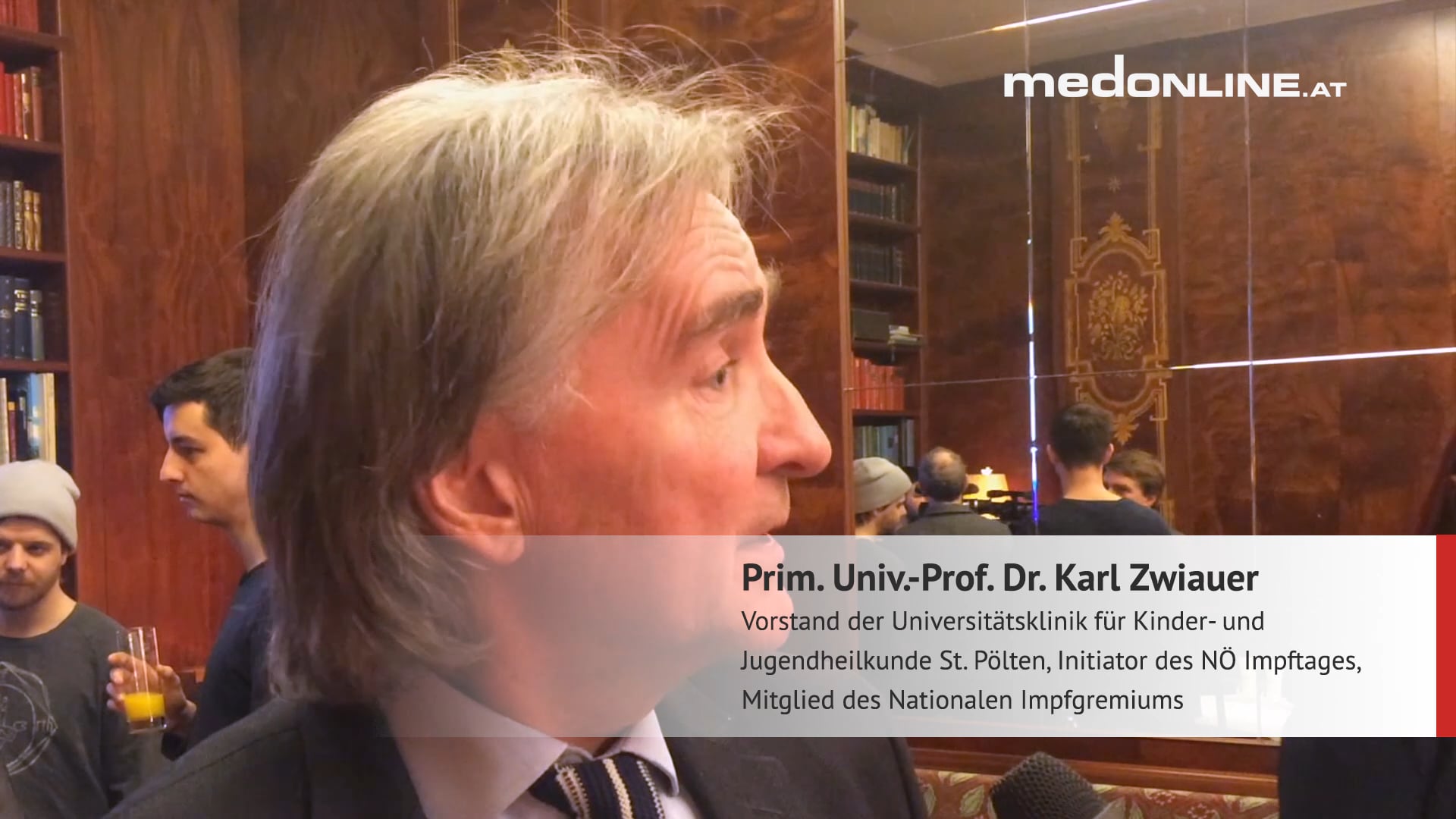 Videointerview mit Prim. Univ.-Prof. Dr. Karl Zwiauer zum Thema ...