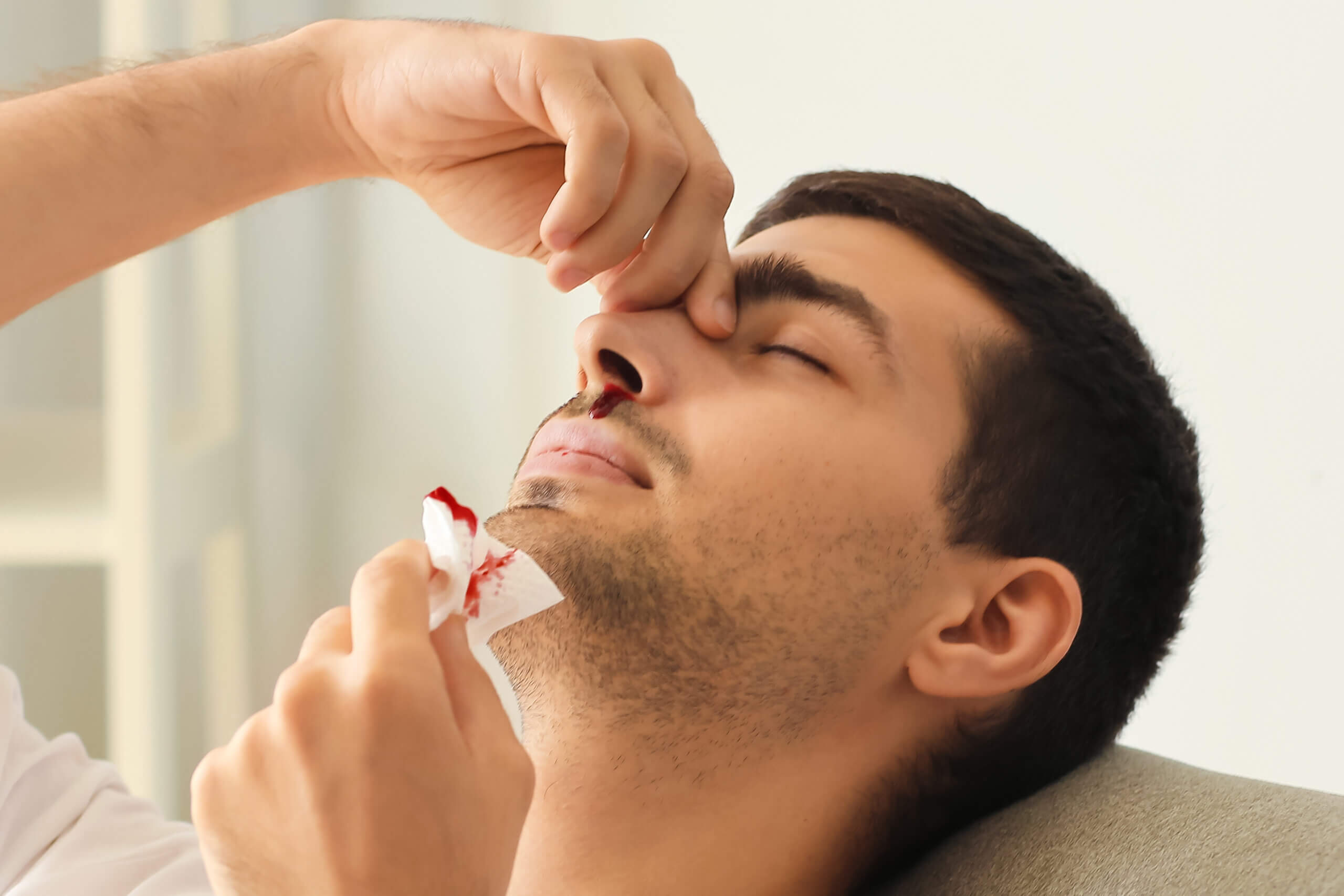 Symptoma.com Patientenfall: Nasenbluten