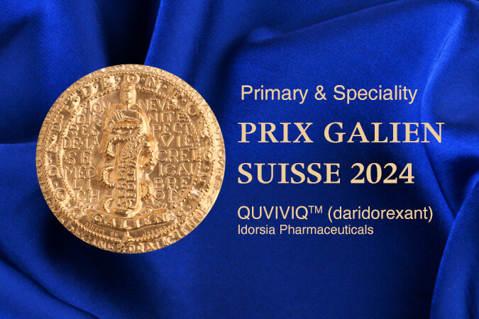 Prix Galien Suisse 2024 für QUVIVIQ
